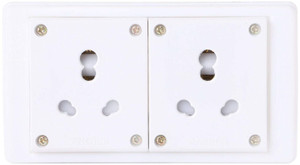 SAIFPRO Heavy Duty Wooden Extension Board With 2 Sockets OF 15A+6A 1.5 ...