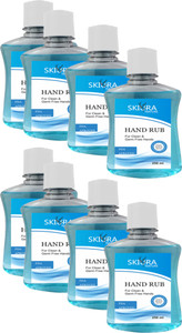 Skiura Hand Rub with 70% Alcohol, FDA Approved (Kills Germs & Bacteria ...