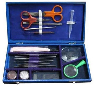 PSM Blue / White Stainless Steel Dissecting Set Dissection Kit Price in ...