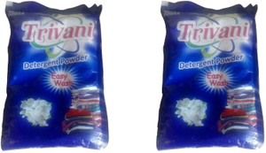 Trivani Washing powder - 2 kg and 3 Kg , pack of 1+ 1 = 2 Detergent ...
