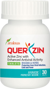 zealous ANTIVIRAL PREVENTIVE MEDICINE, QUERZIN TABLETS Price in India ...