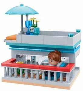 MINISO Building Blocks - Building Blocks . Buy Hotel with Swimming Pool ...