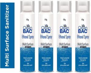 CleanBAC Multipurpose Disinfectant Hand & Soft Surfaces Germ Spray ...