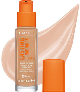 Rimmel London Lasting Radiance Medium coverage anti-pollution ...