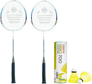 COSCO Cb 90 Badminton Racket and Aero 700 Shuttlecock Badminton Kit ...