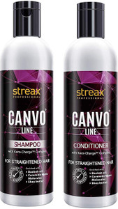 Streax Professional Canvo Line Shampoo ( 250ML ) & Conditioner ( 250ML ...