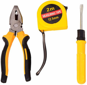 Kiwilon 3 in 1 Combination Pliers, Measuring Tape and Screw Driver Tool ...