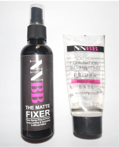 nnbb FIXER SPRAY PRIMER COMBO KIT (50) ML Price in India - Buy nnbb ...