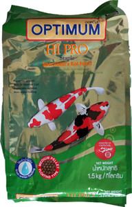PCG Optimum PCG Optimum Hi Pro Staple - Koi and Goldfish Food - 1.5kg ...
