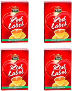 Red Label TEA 100g*4 (400g) Herbal Tea Box Price in India - Buy Red ...