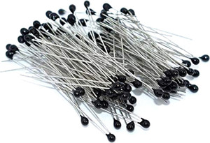 GodBlessU NTC Thermistor, Bead temperature sensor set of 100, 10k, 3977 ...