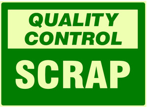 999Store quality control scrap Emergency Sign Price in India - Buy ...