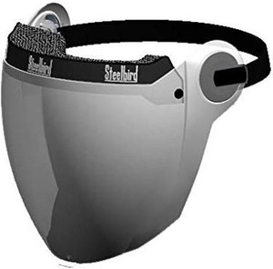 Steelbird SBA-2 Face Shield, Face Protection Shield, Full Face ...