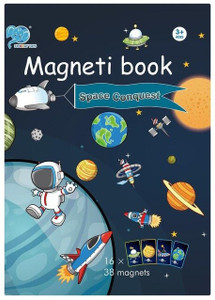 tnu toys Solar System MagnetiBook 38 pc Magnetic Solar System Mix and ...