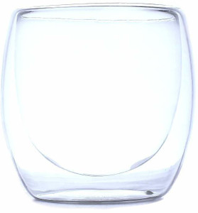 TGL Co. (Pack of 2) Doublewalled_Glass_PCK2 Glass Water/Juice Glass ...