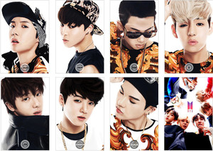 BTS posters for room - Set of 8 - Bangtan Boys Posters - BTS Posters ...