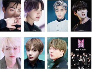 BTS posters for room - Set of 8 - Bangtan Boys Posters - BTS wall ...