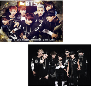 BTS posters for room - Set of 2 - Bangtan Boys Posters - BTS wall ...