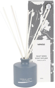 MINISO Vanilla Diffuser Inkjet Series Scent Diffuser Vanilla Latte Reed ...