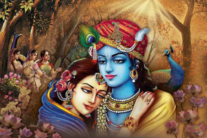 Craft Junction 6 MM MDF Lord Radha Krishna Art Print Design Digital ...