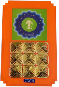 JITEN Pyron Gold Mercury Business Plastic, Copper Yantra Price in India ...