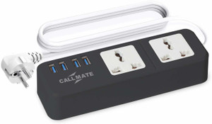 Callmate Ext 204 2 Socket 4 USB Ports 2 Socket Extension Boards Price ...