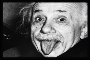 Albert Einstein Poster with Frame F-45 Paper Print - Quotes ...