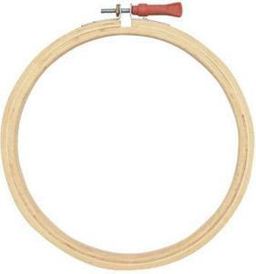 Udhayam Wooden Embroidery Frame/Hoop Size 8 Inch In A Pack - Wooden ...