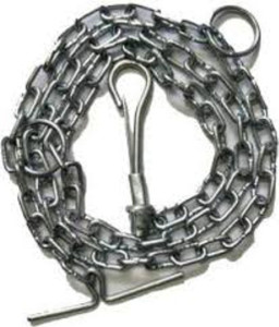 Hanu Dog Chain Silver Heavy Weight Dogs Leash Dog Chain with Heavy Hook ...
