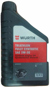 Wurth 5W-50 Synthetic Blend Engine Oil Price in India - Buy Wurth 5W-50 ...