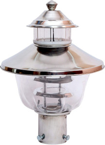 GENREE Apple Shaped Modern Design Gate and Garden Light for Outdoor ...