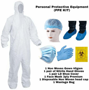 boxerdoll Personal protective equipment kit/PPE kit/set of 1 Safety ...