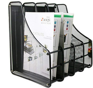 Flipkart.com | Vidhi sales 4 Compartments Metal Mesh Desk Organizer ...