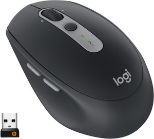 Logitech M585 Multi-Device Multi-Tasking Wireless Ambidextrous Optical ...