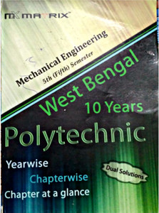 West Bengal Polytechnic 10 Years Matrix For Mechanical Engineering 5th ...