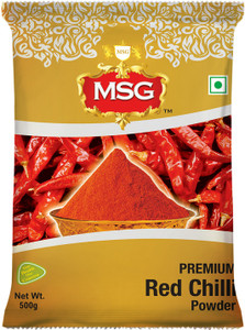 MSG Premium Red Chilli (Lal Mirch) Powder Price in India - Buy MSG ...