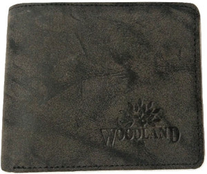 WOODLAND Men Black Fabric Wallet BLACK - Price in India | Flipkart.com