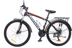 STURDY Mountain Bike With Rear Carrier And Accessories. 26 T (inch ...