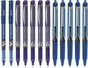 PILOT V7/V7 Grip/V7 RT (Blue - Set of 12) Roller Ball Pen - Buy PILOT ...