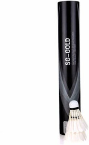 LI-NING Feather SG GOLD Feather Shuttle - White - Buy LI-NING Feather ...