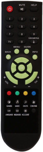 REMOTEX 1 DTH Remote 1 DTH Remote Compatible for Den Set Top Box Remote ...