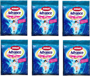 Nirma advance detergent powder 1 kg (pack of 6) Detergent Powder Price ...