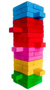 Navkar Wodden Colorful Jenga - Wodden Colorful Jenga . shop for Navkar ...