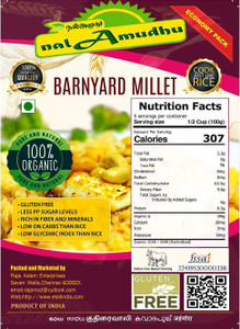 NallAmudhu Organic Barnyard Millet | Samak | Samo | Vari | Bhagar ...