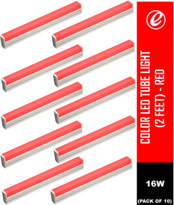 empire electrotech T5 16w 2 Feet Red Color Led Tube Light 16 W 35 cm ...
