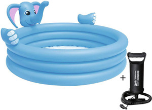 NHR Combo Inflatable Elephant Spray Pool, Water Pool, Kiddie Pool, Baby ...