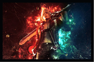 Devil May Cry DMC Game Poster with Frame F-8 Paper Print - Quotes ...