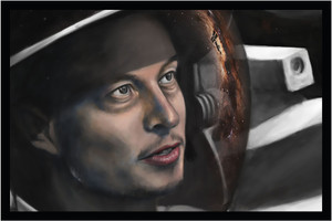 Elon Musk Poster with Frame F-20 Paper Print - Quotes & Motivation ...