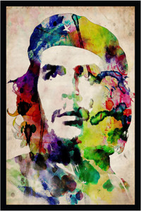 Che Guevara Poster with Frame F-2 Paper Print - Personalities posters ...