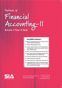 Textbook Of Financial Accounting-II, B.Com I-Year II-Sem (OU) As Per ...